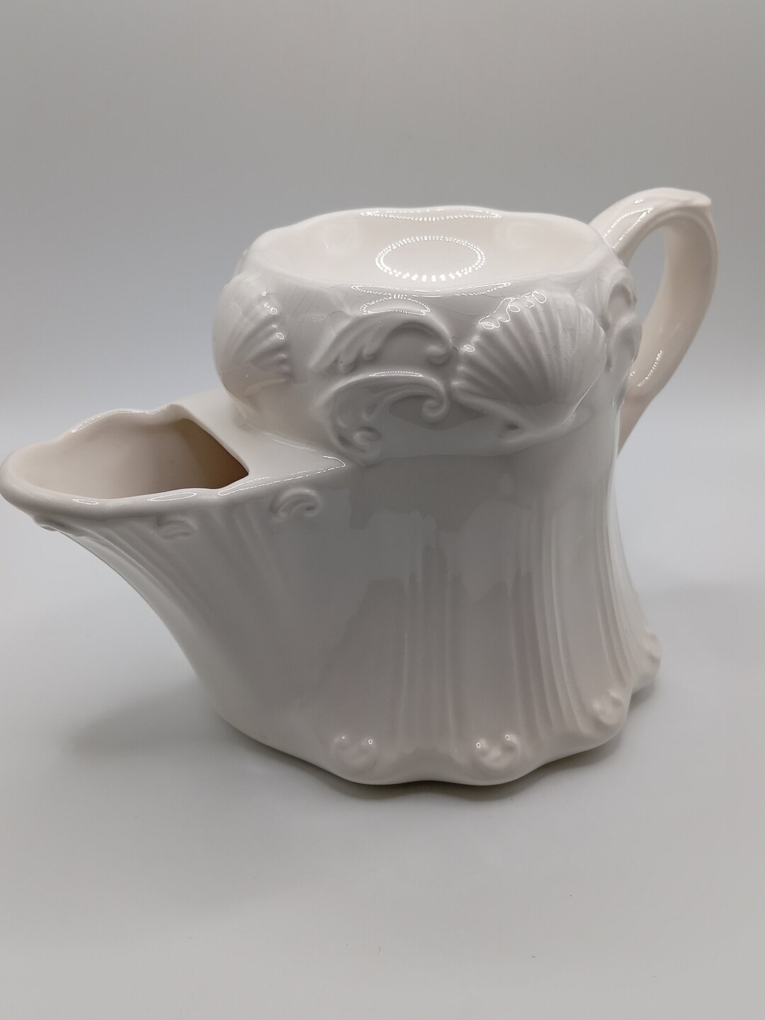 Authentic Leedsware Fine Pottery Shaving Scuttle/ Shaving Mug Dish. - Etsy