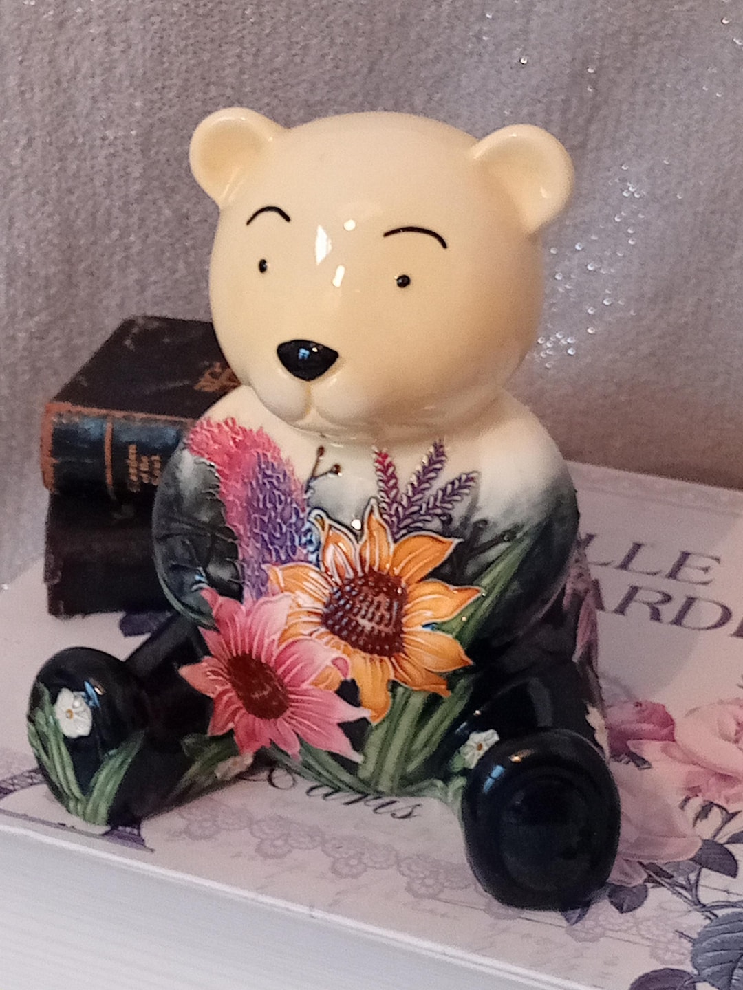 Old Tupton Ware Teddy Bear Money Box - Etsy