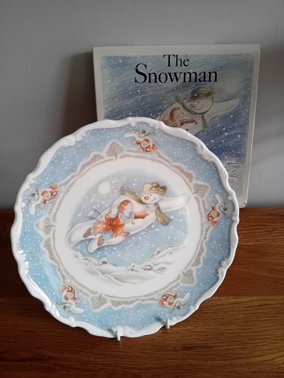 Vintage Royal Doulton Bone China - the Snowman Collectors Plate ...