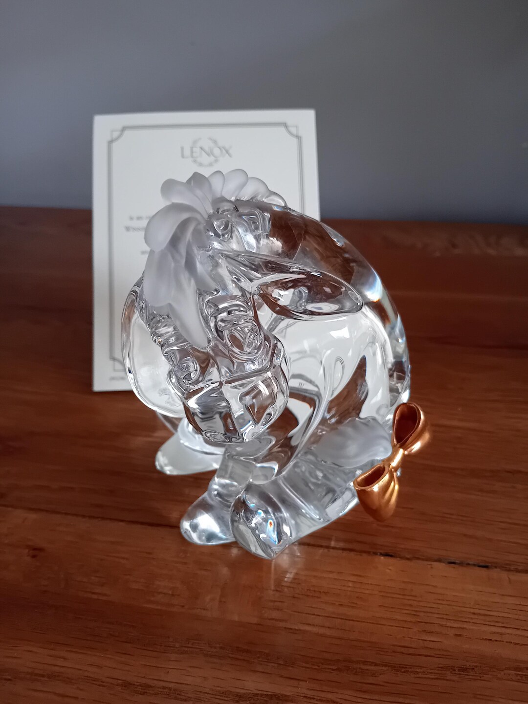 Lenox - Disney Showcase Collection, Full Lead Crystal "eeyore" From ...