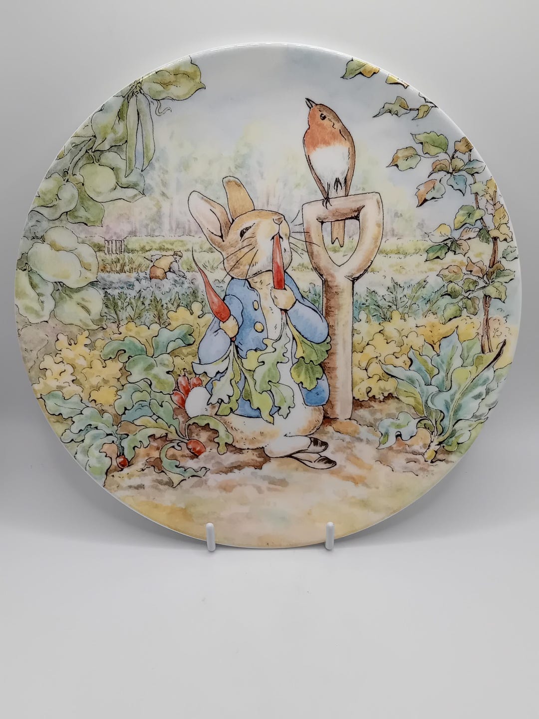 Wedgwood Bone China Beatrix Potter Collectable Plate the Tale of Jemima ...