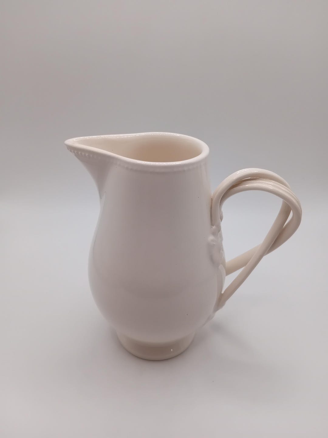 Vintage English Fine Pottery. Hartley Greens Leeds Pottery Cream Jug ...