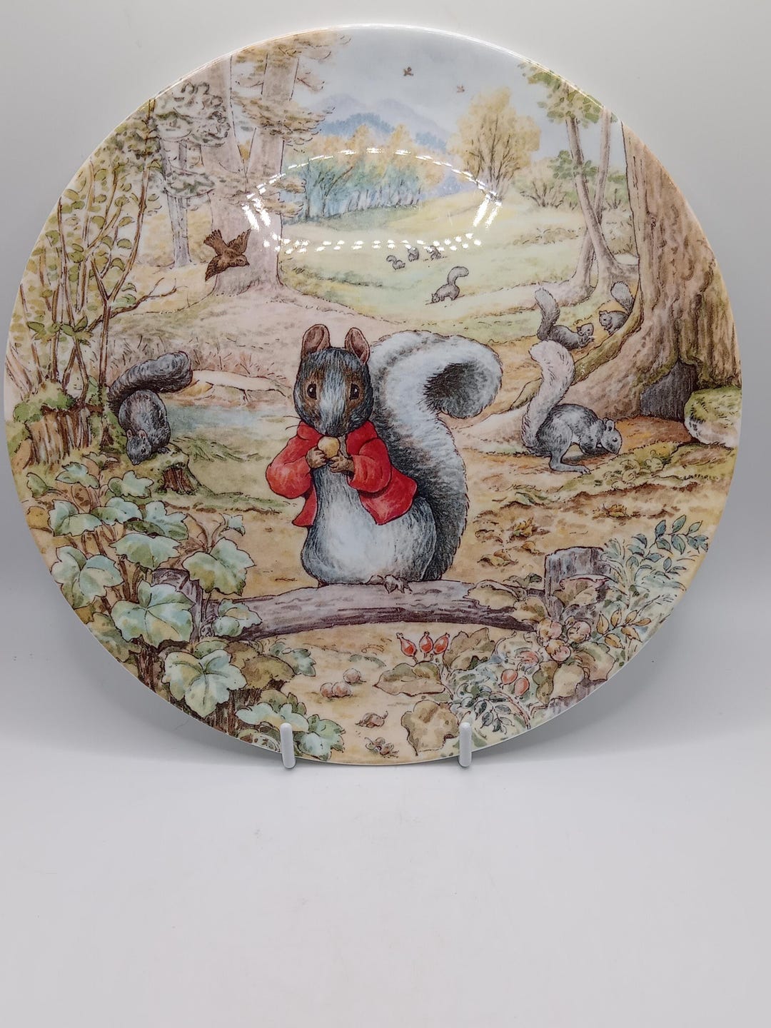 Wedgwood Bone China Beatrix Potter Collectable Plate- the Tale of Timmy ...
