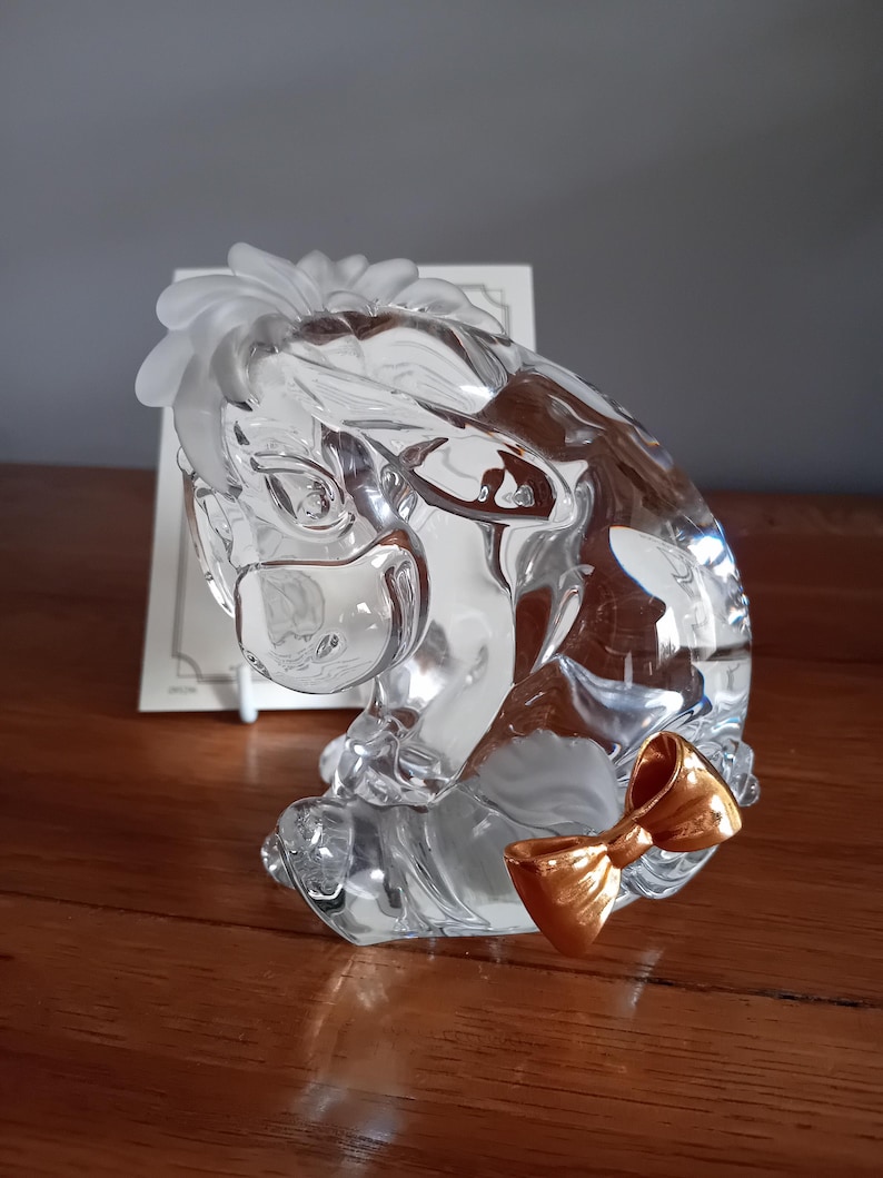 Lenox - Disney Showcase Collection, Full Lead Crystal "eeyore" From ...