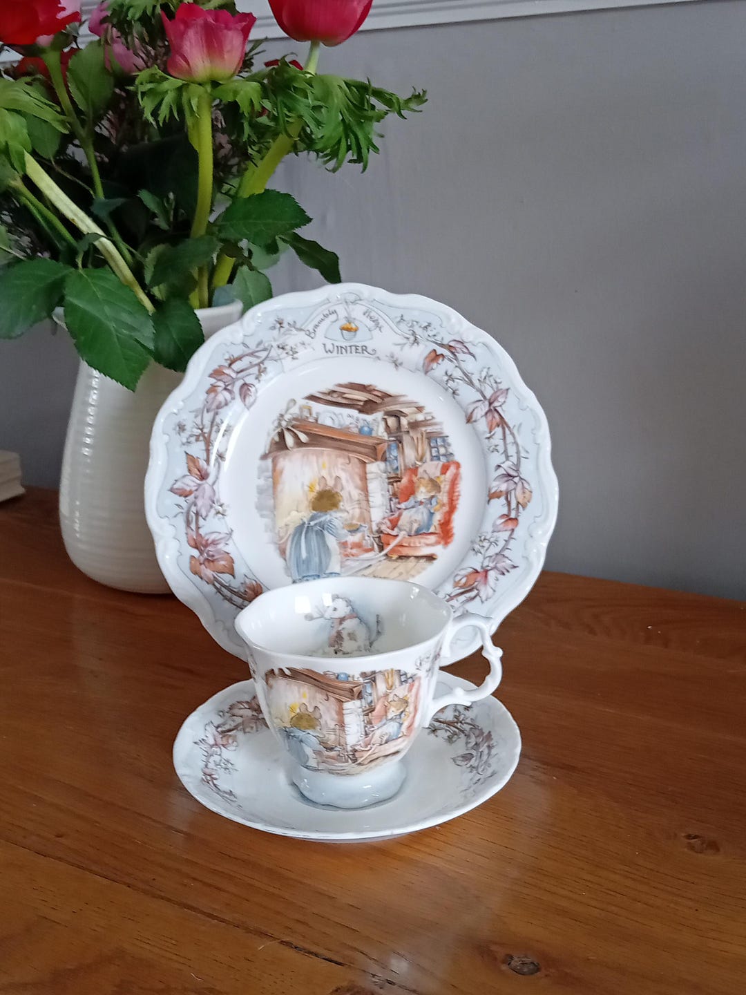 Royal Doulton - Brambly Hedge Collector Teacup Trio "winter"- Standard ...