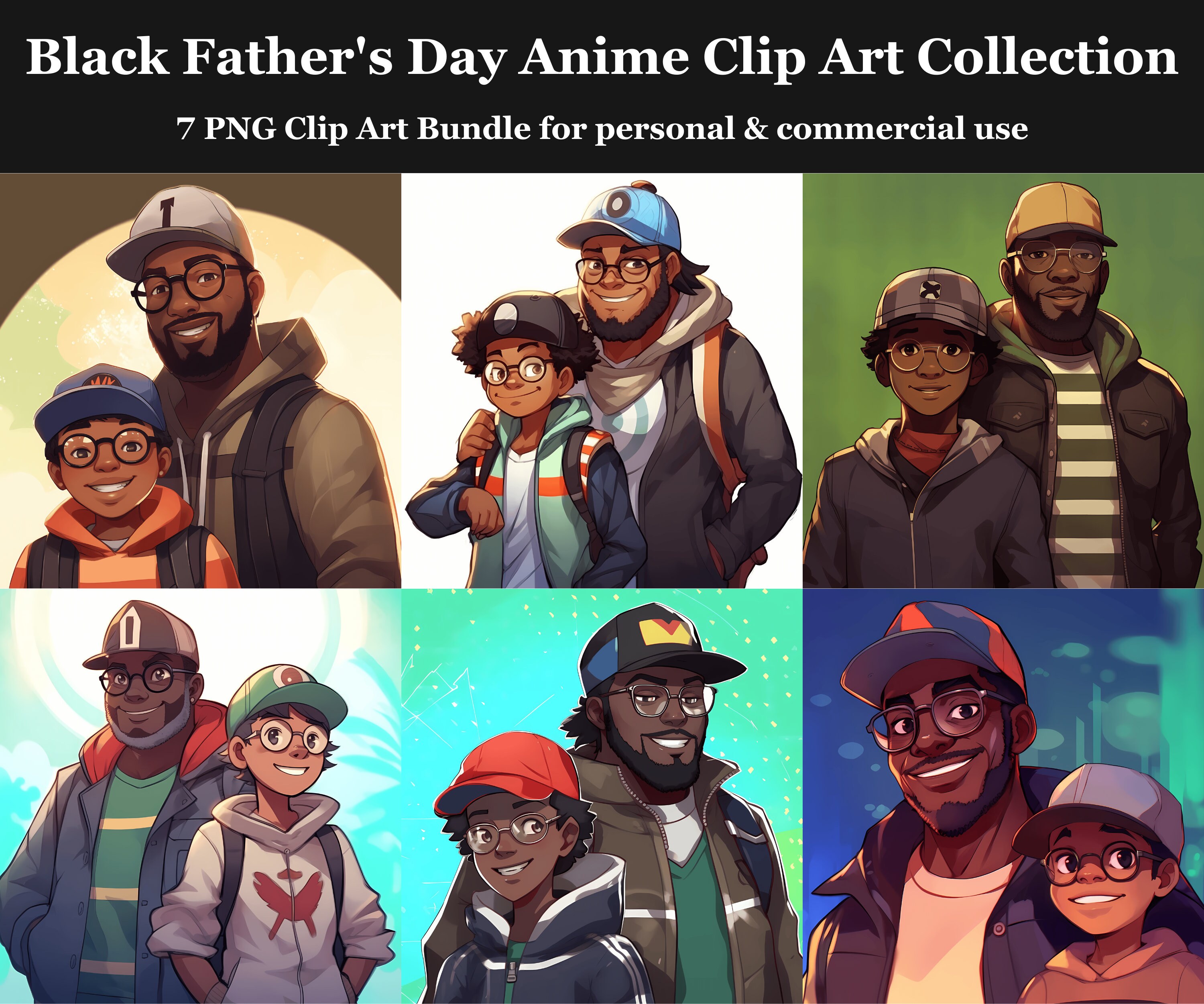 Anime Fathers Day Cards