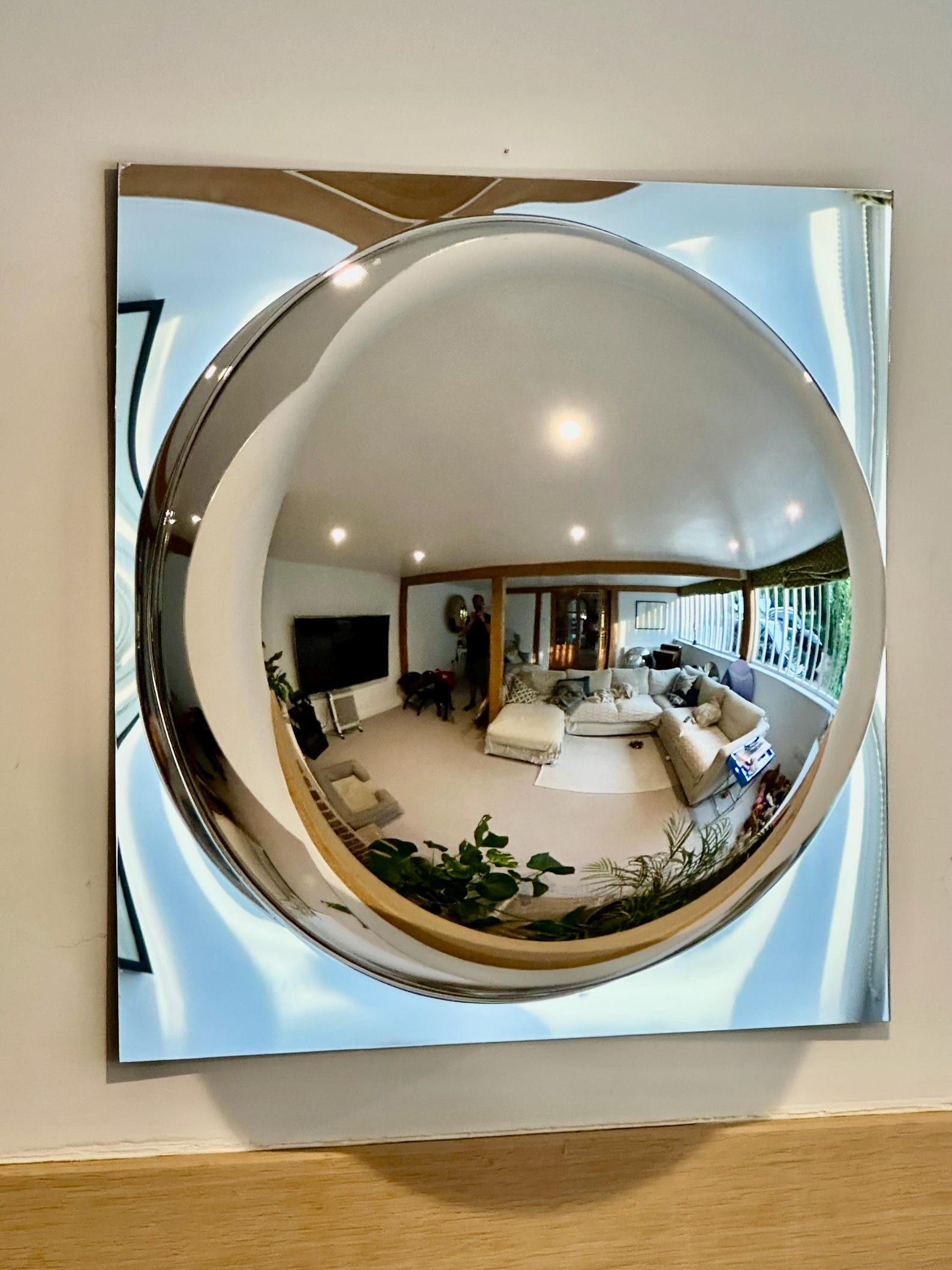 Nine (9) Sixties Chrome Dome Bubble Mirrors - (9 Pieces) - Etsy