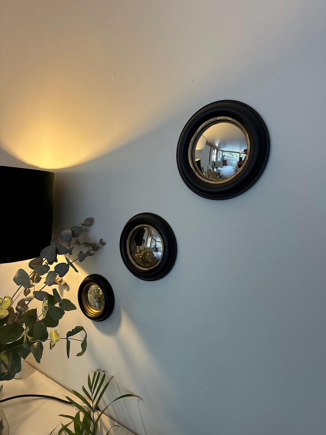 A Nest of Convex Glass Mirrors - Etsy