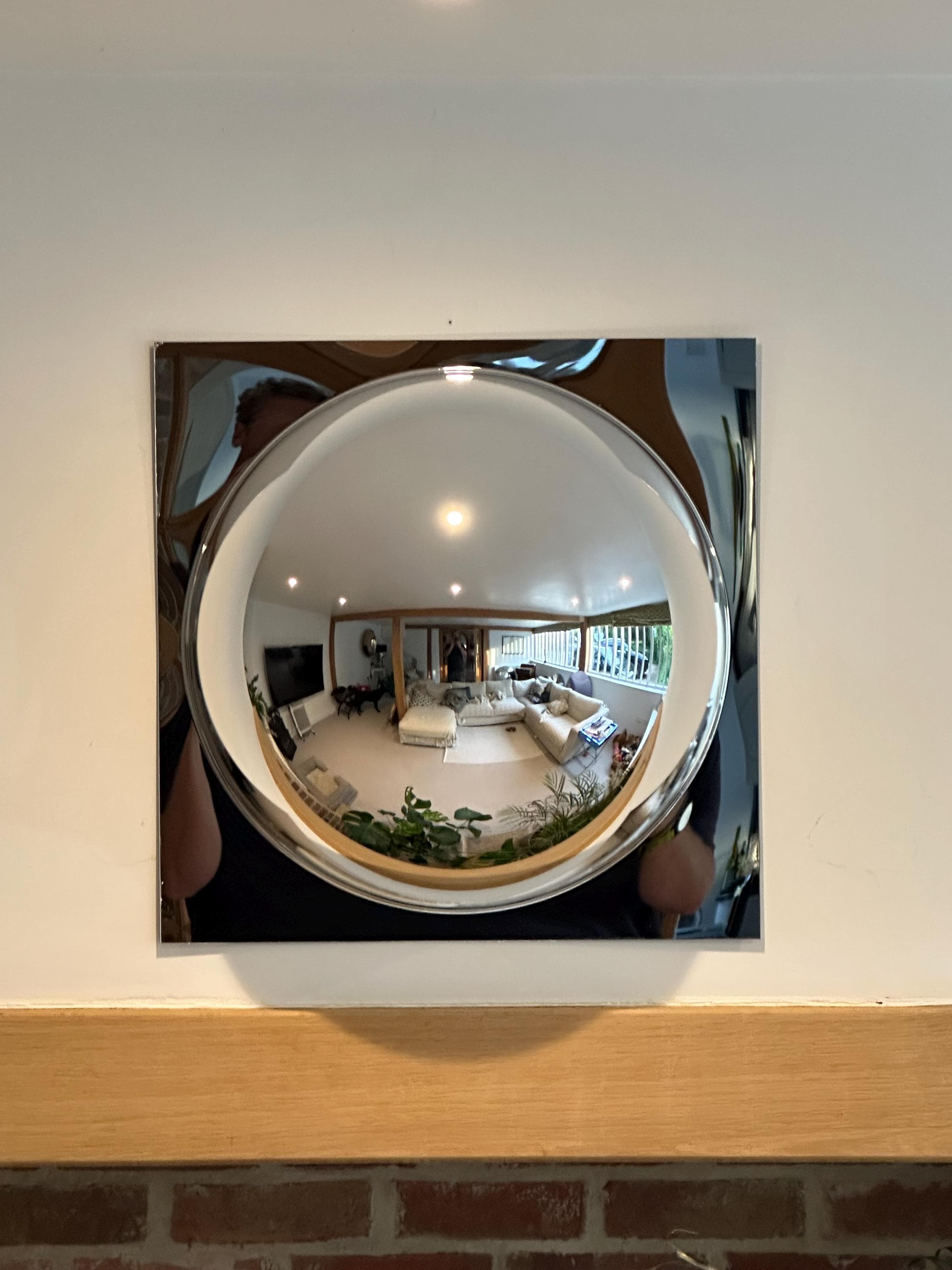 Nine (9) Sixties Chrome Dome Bubble Mirrors - (9 Pieces) - Etsy