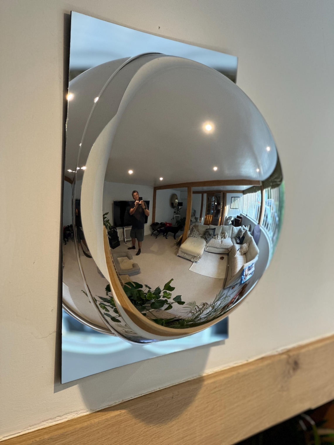 Set of Four(4) Chrome Bubble Mirrors - Etsy