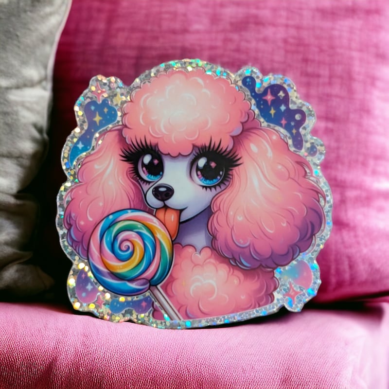 Poodle Sticker - Etsy