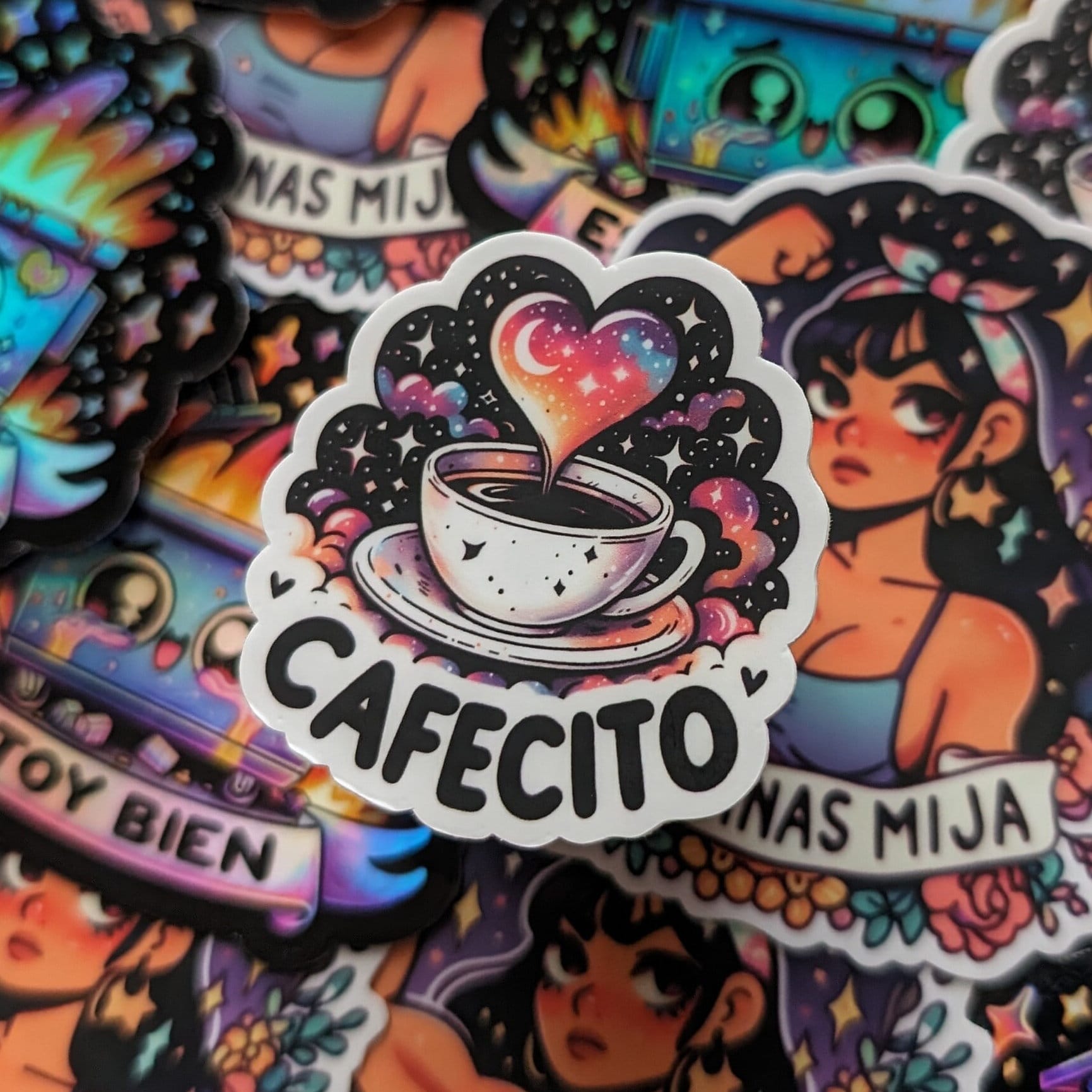 Latina Themed Die Cut Sticker Pack Cute Stickers Spanish Sayings, Funny ...