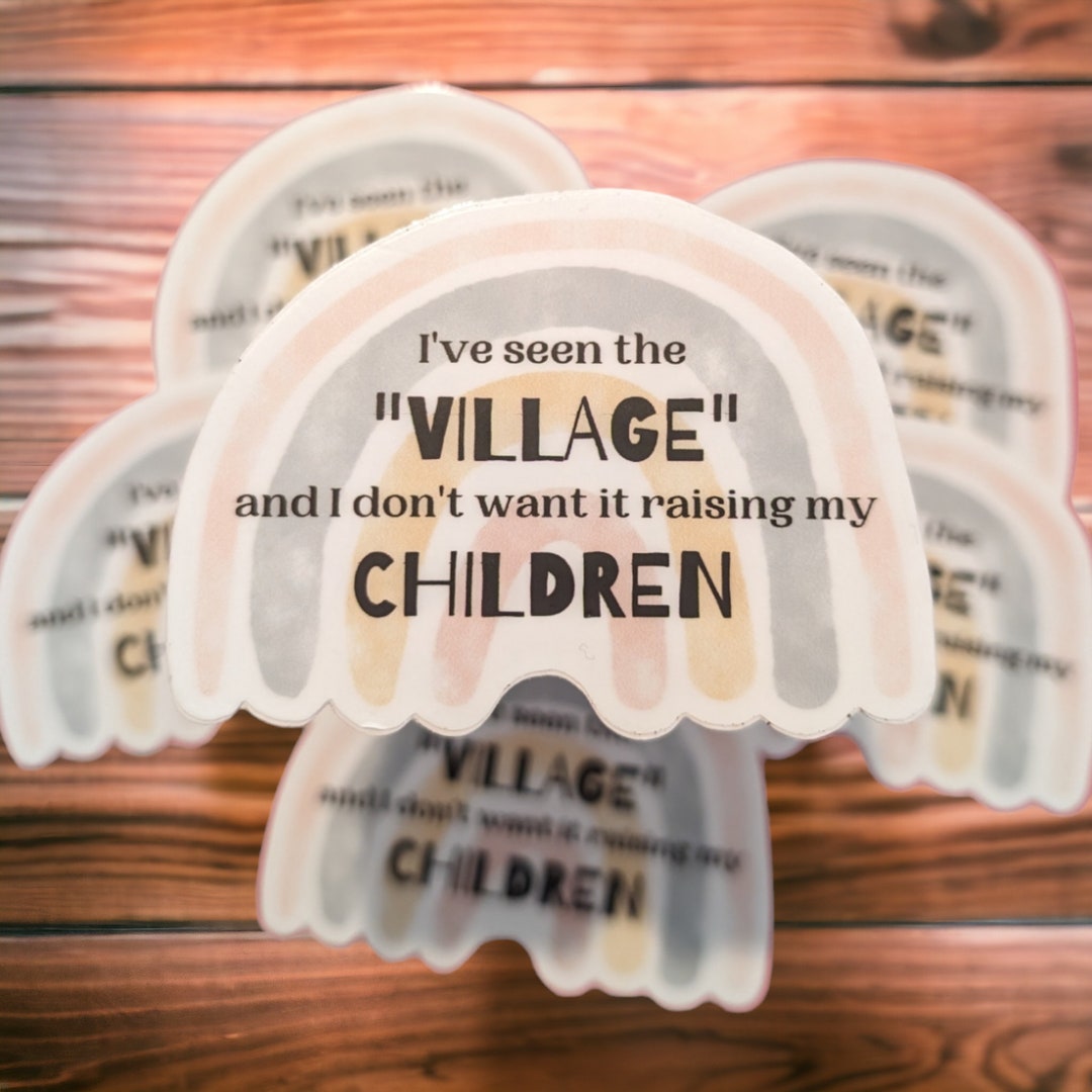 I've Seen the Village" Homeschool Sticker, Planner and Scrapbooking ...