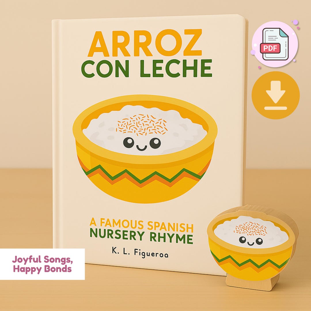Arroz Con Leche Spanish Nursery Rhyme Ebook: Luna Lullabies Collection ...