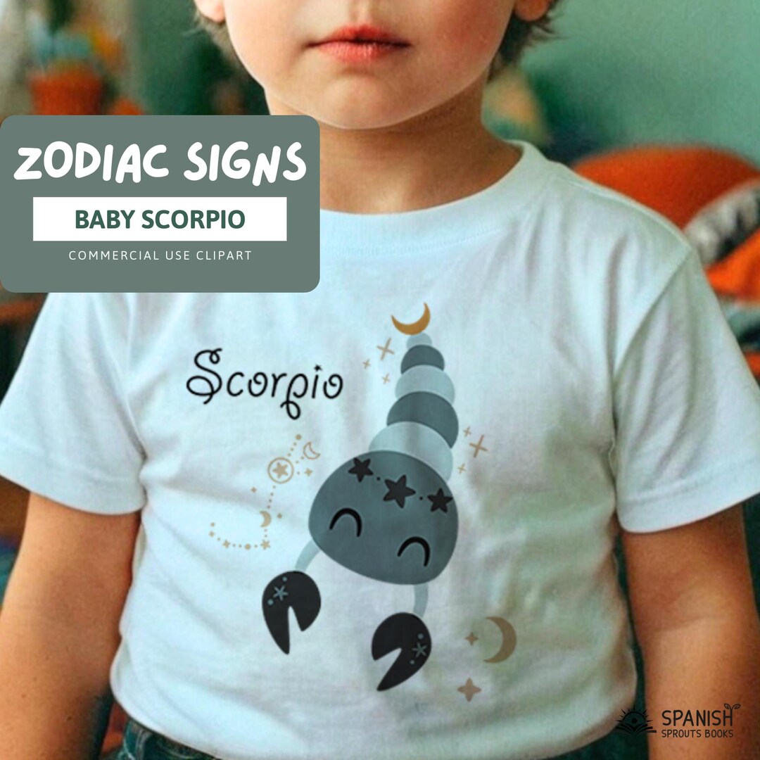 Baby Scorpio PNG | Zodiac Clipart | High-res Astrology Digital Art ...