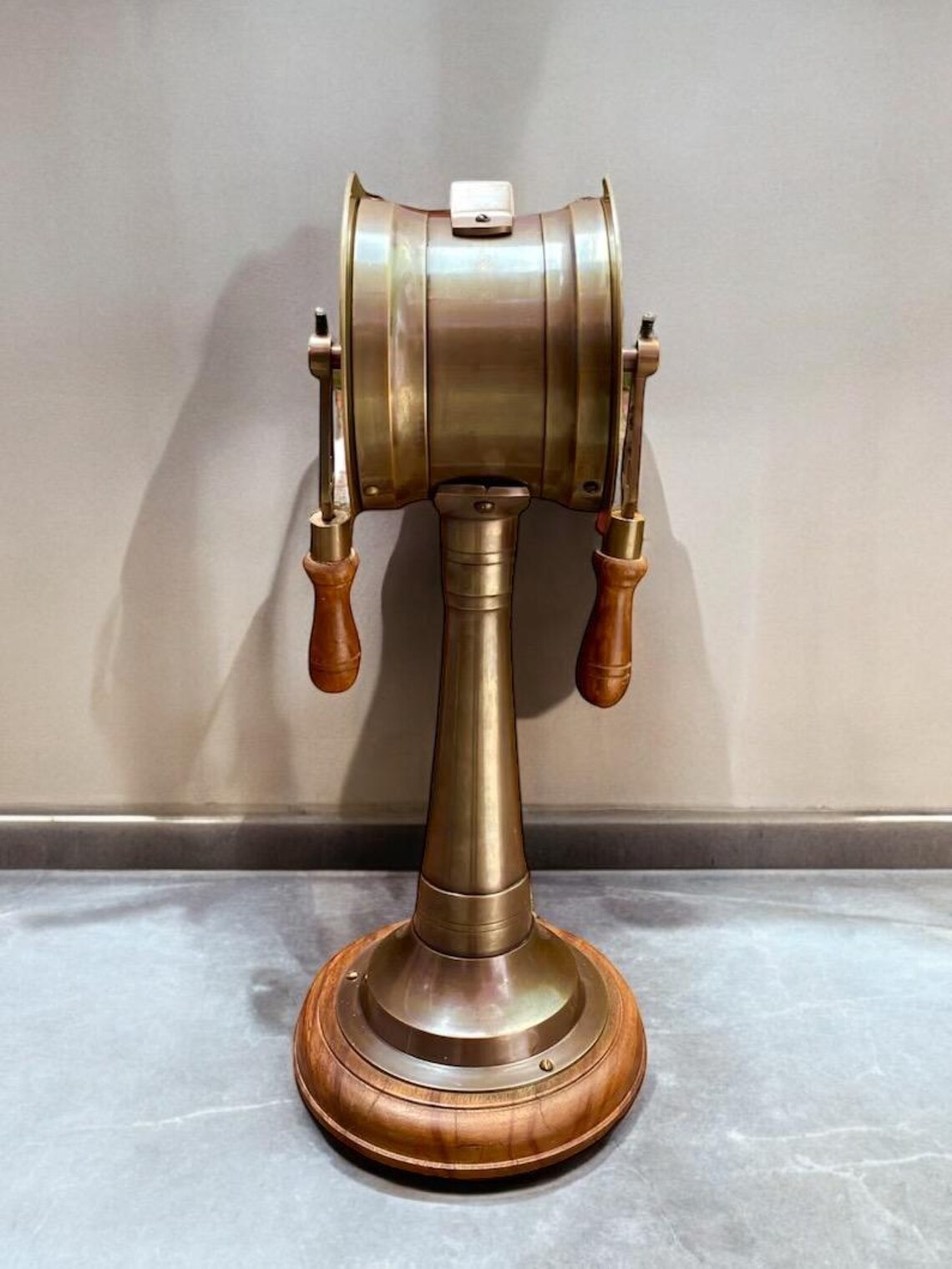 Brass Telegraph, Ship Telegraph, Order Engine Telegraph, Working ...