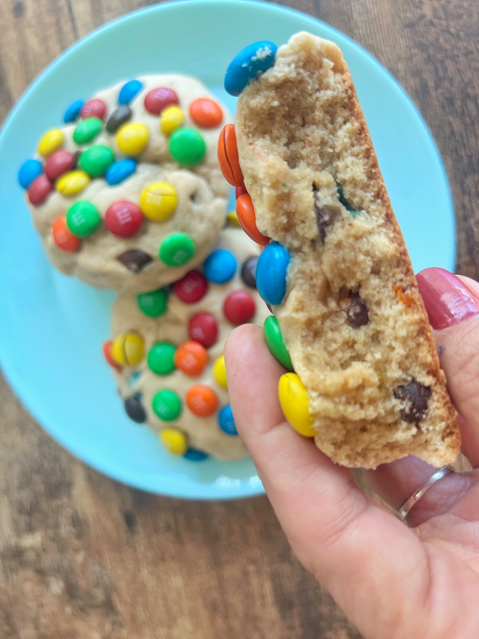 M&M Monster Cookie, Candy Cookie, Gourmet Cookies, - Etsy