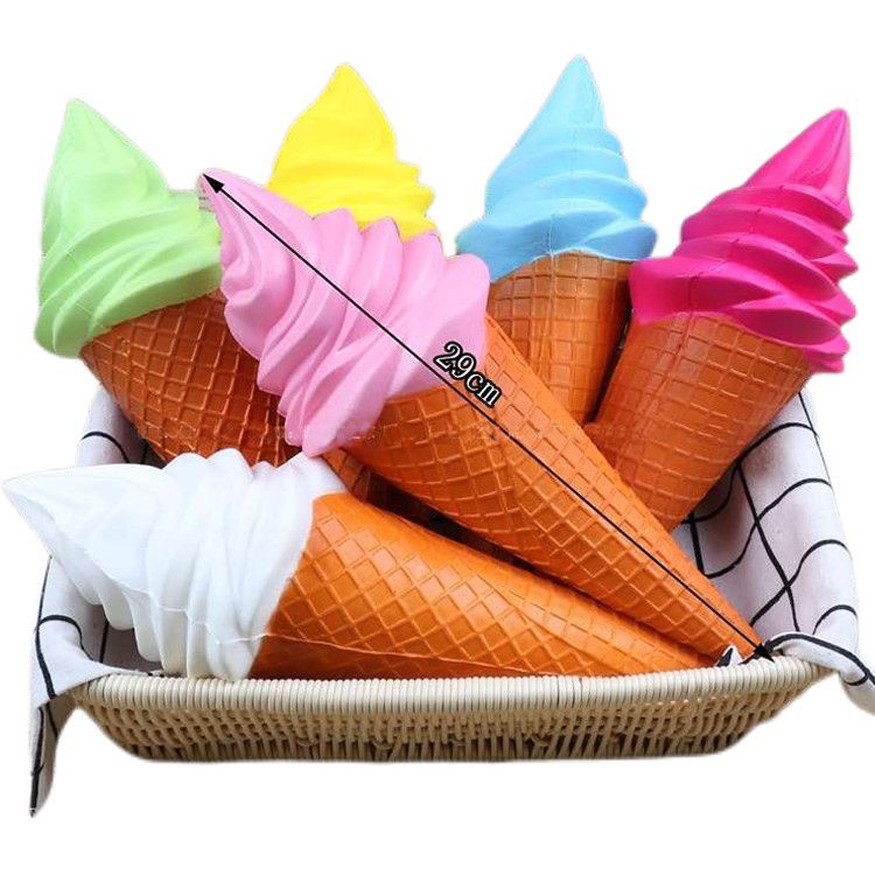 Simulation Large Ice Creamfake Food Modelsice Cream Samples - Etsy