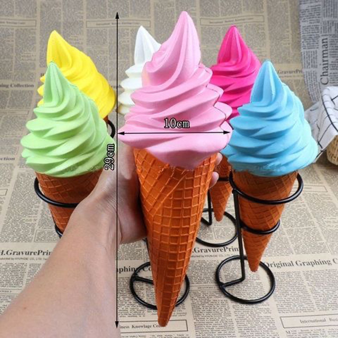 Simulation Large Ice Creamfake Food Modelsice Cream Samples - Etsy