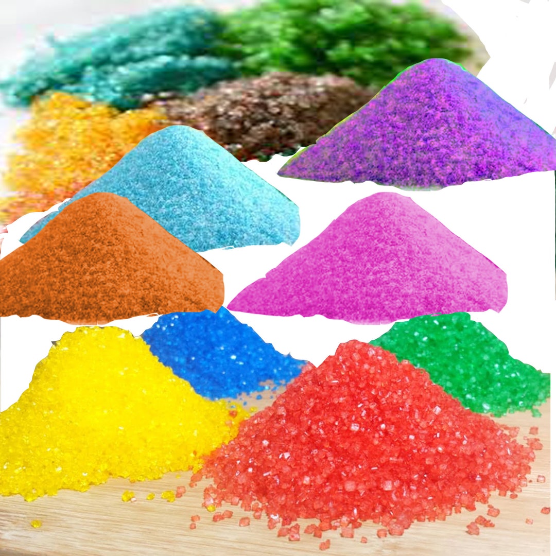Edible Colour Sugar for Cakecup Cakescookies Decoration 10 - Etsy