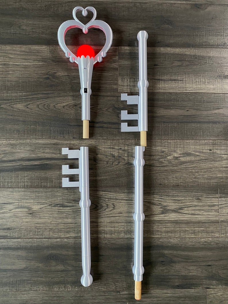 LED Sailor Pluto Key Staff Sailor Moon Cosplay - Etsy