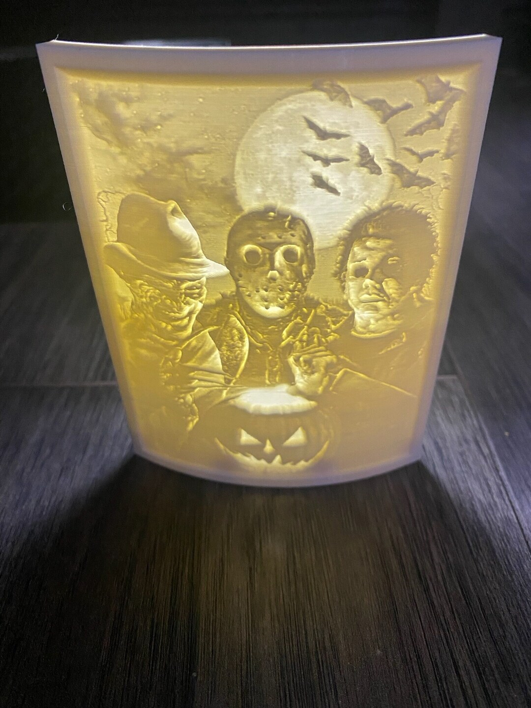 Horror Halloween Lithophane - 3D Print - Etsy