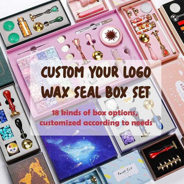 Wax Seal Stamp Set - Etsy