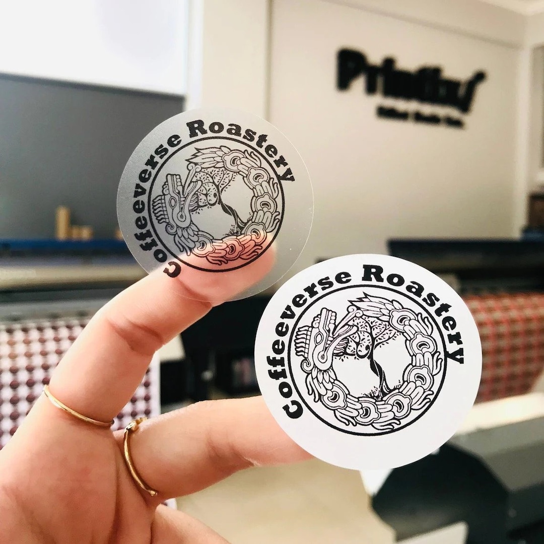 1000 Pieces 1.5" Custom Vinyl Label | Bulk Personalized Labels | Logo ...