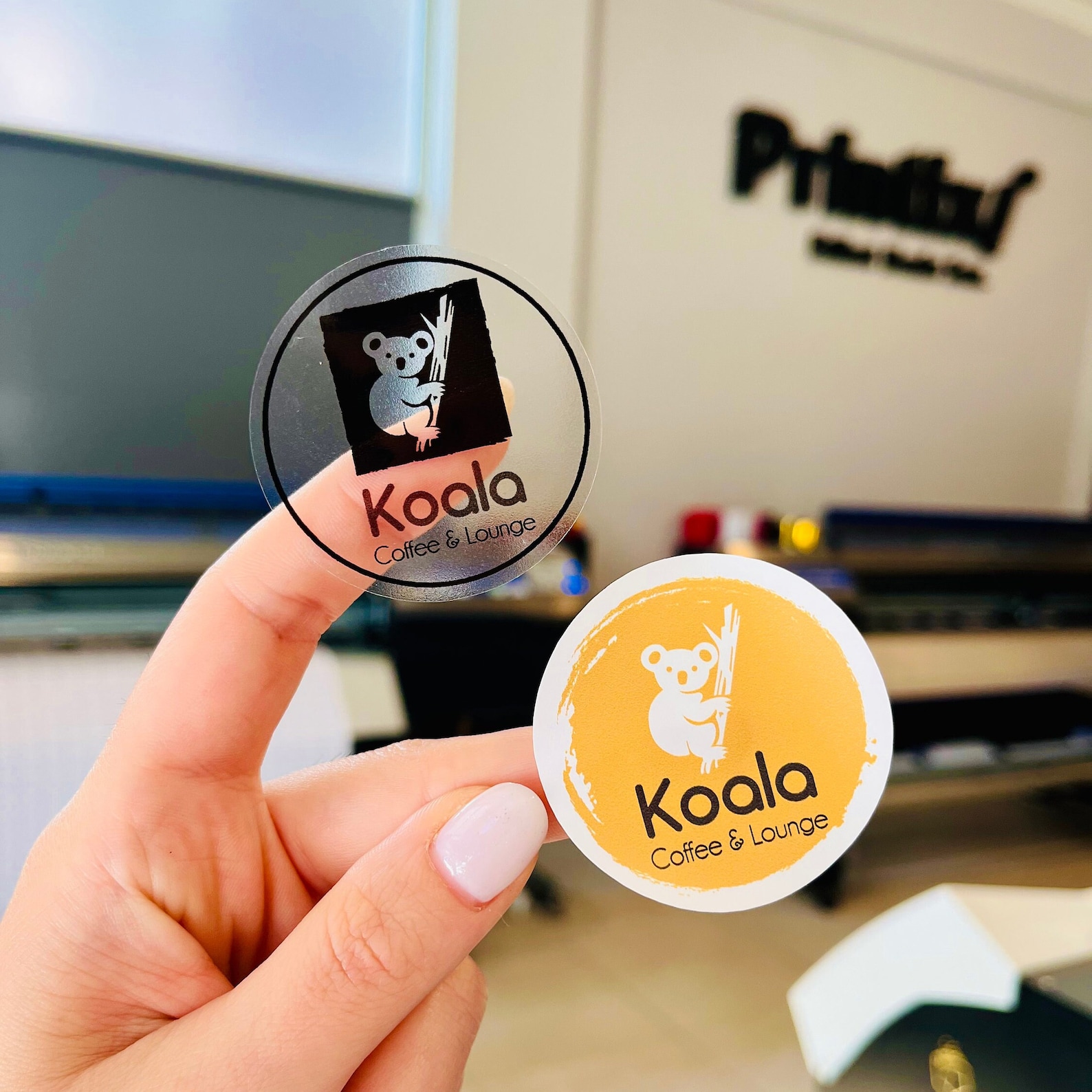 1000 Pieces 1.5 Custom Clear Vinyl Label Bulk Personalized Labels Clear ...