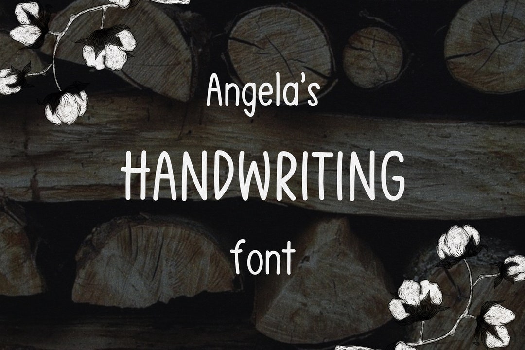 NEW Handwriting Font Rustic Font Retro Font Vintage Font Handwritten ...