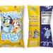 Bluey Chip Bag Template Bundle - Etsy Canada