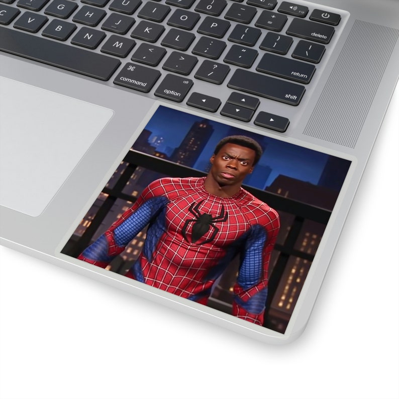 Spider-man AKA Chris Rock Sticker - Etsy