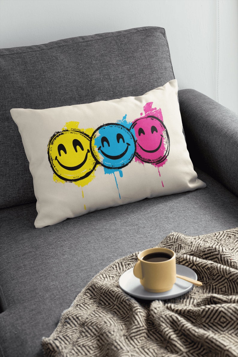 Distressed Smile Faces PNG Sublimation Design, Retro Smiles Clipart ...