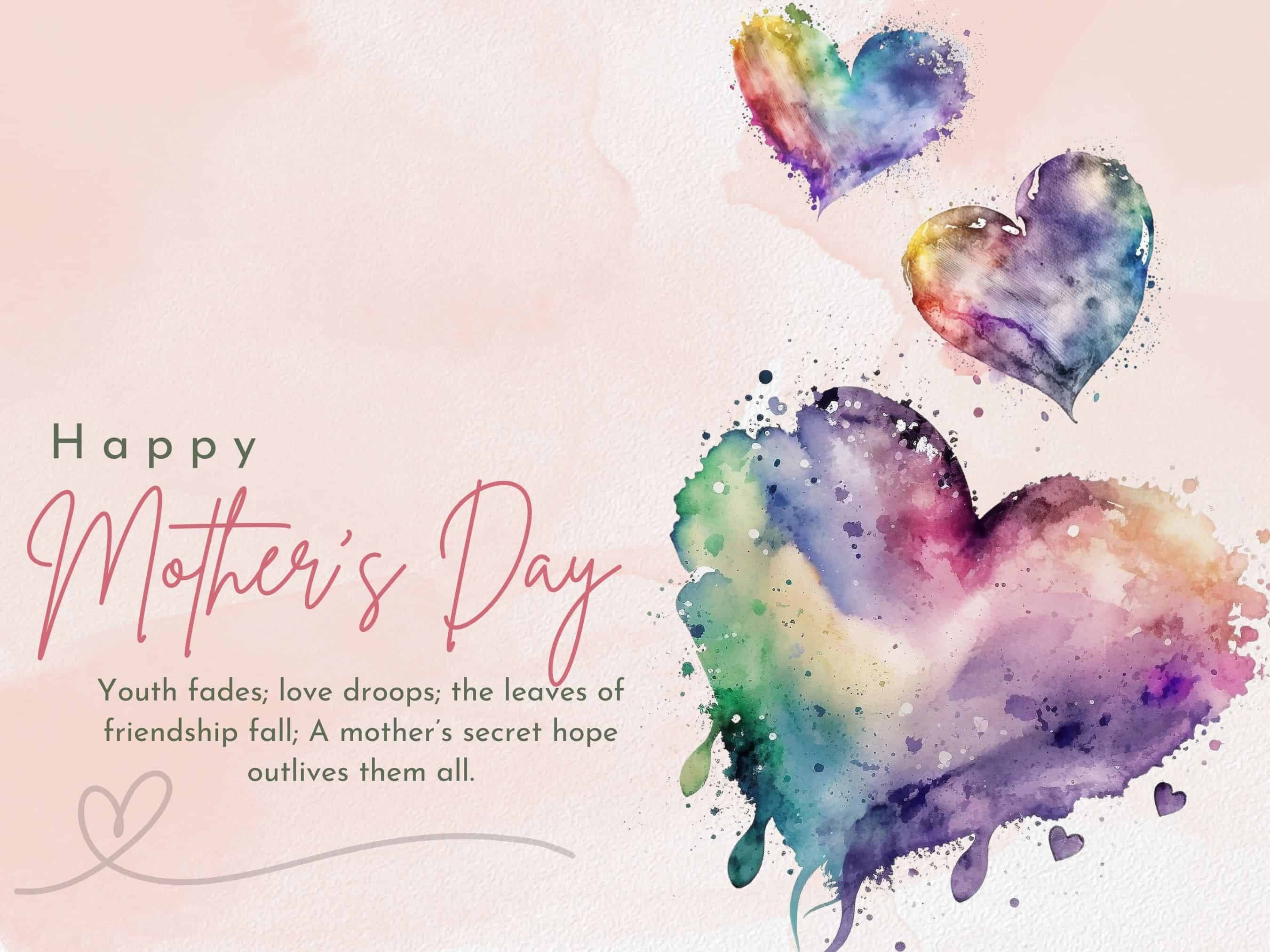 Watercolor Hearts Clipart Digital Clipart Illustration Instant Download ...