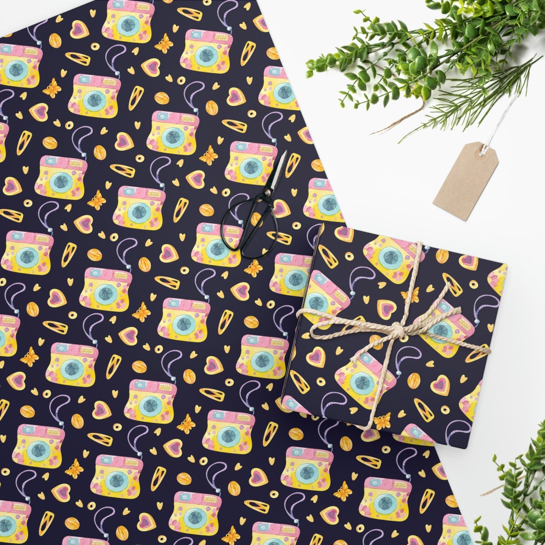 1990 Gift Wrap 90s Wrapping Paper Party Party Supplies Birthday Gift ...