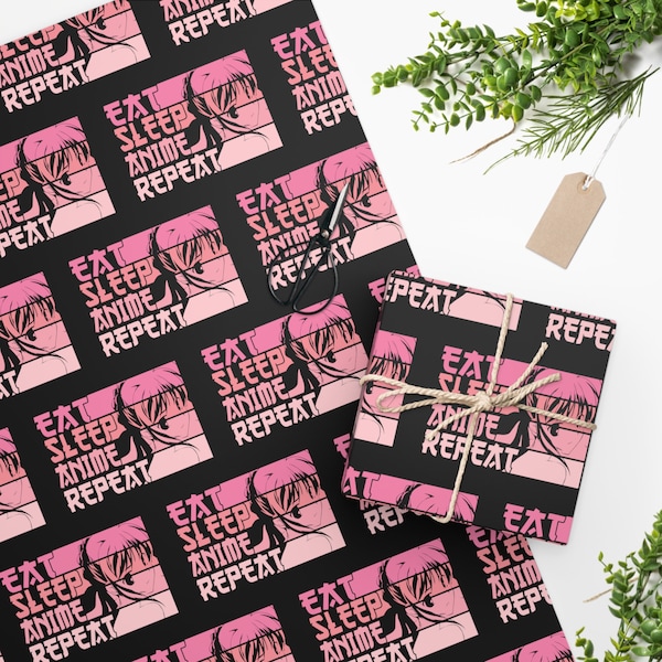 Anime Wrapping Paper - Etsy