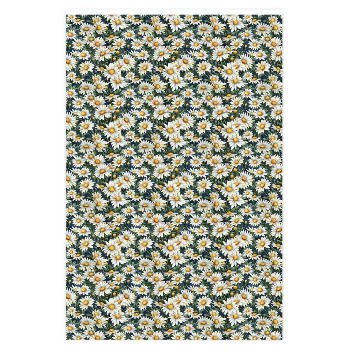 Gerber Daisy Gift Wrap Daisy Wrapping Paper Wildflower - Etsy