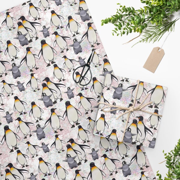 Penguin Family - Etsy