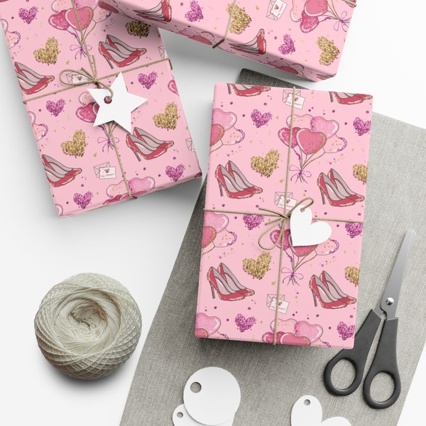 Barbie Birthday Wrapping Paper - Etsy