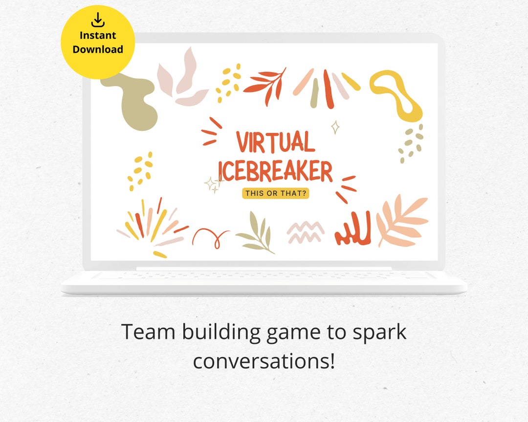 Virtual Icebreaker This or That Powerpoint Game Pdf Ice Breaker ...