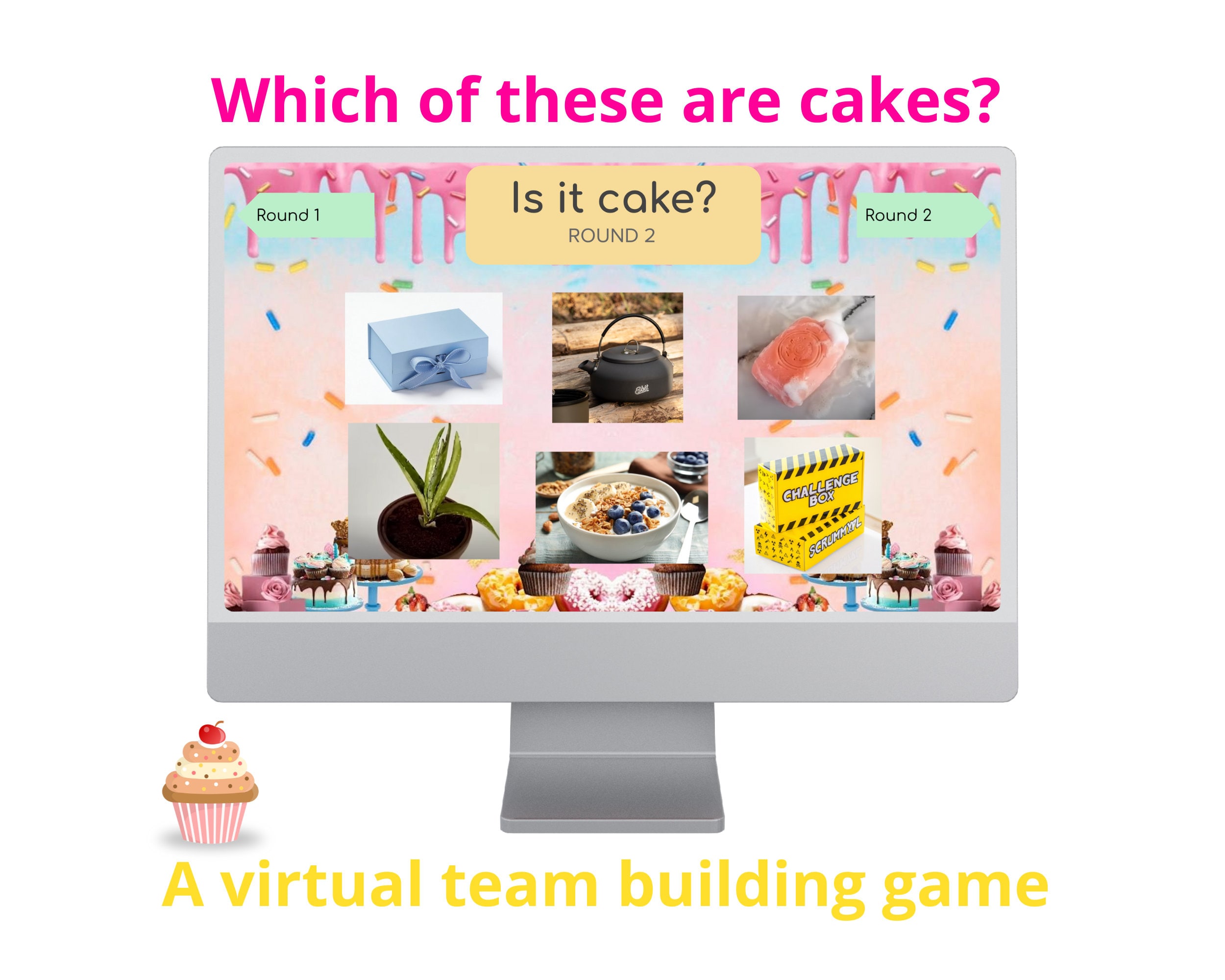 Is This Cake? Powerpoint Game – Virtual Team Building (digital Download ...