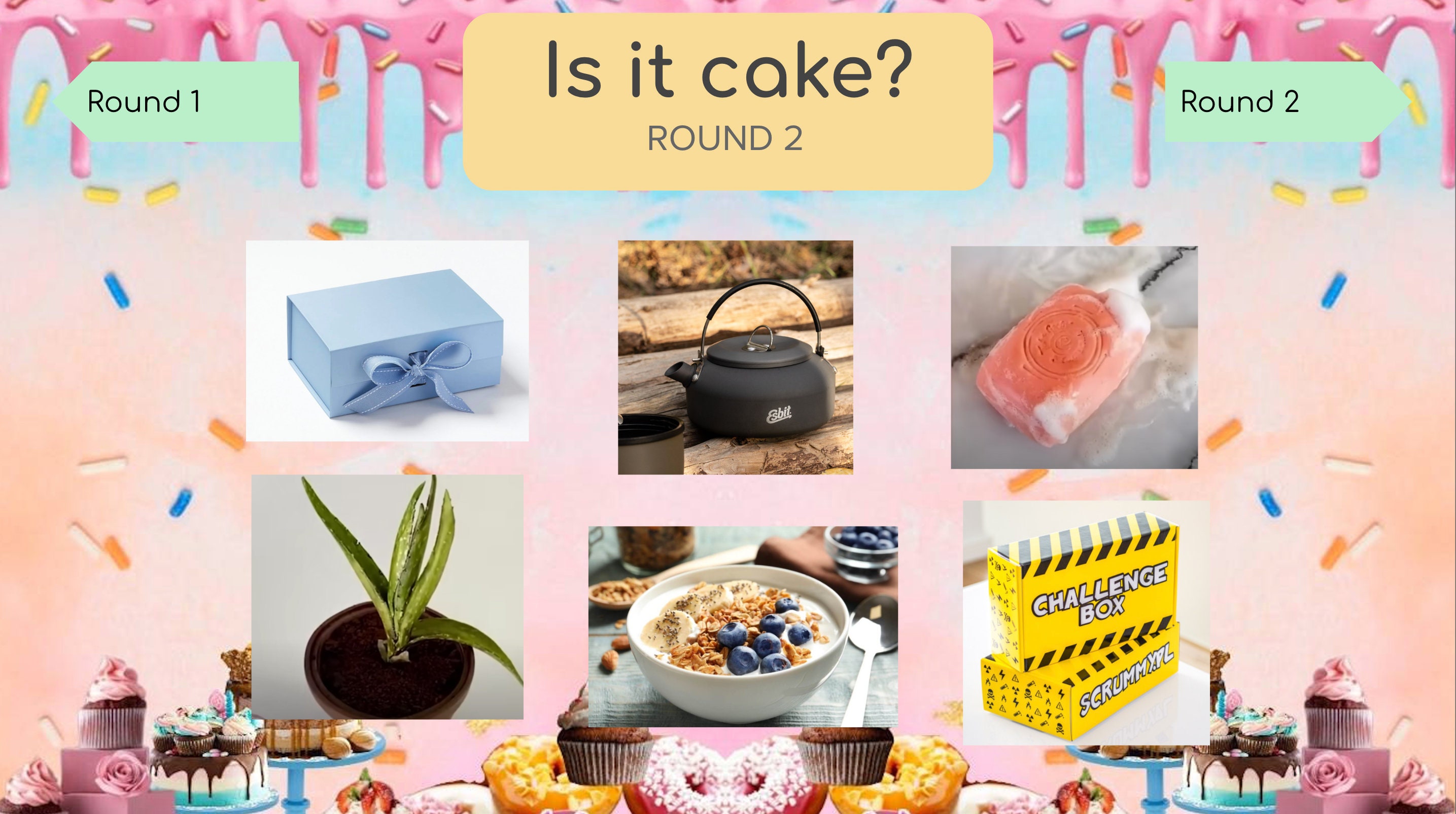 Is This Cake? Powerpoint Game - 10 Rounds - Powerpoint Party Game ...