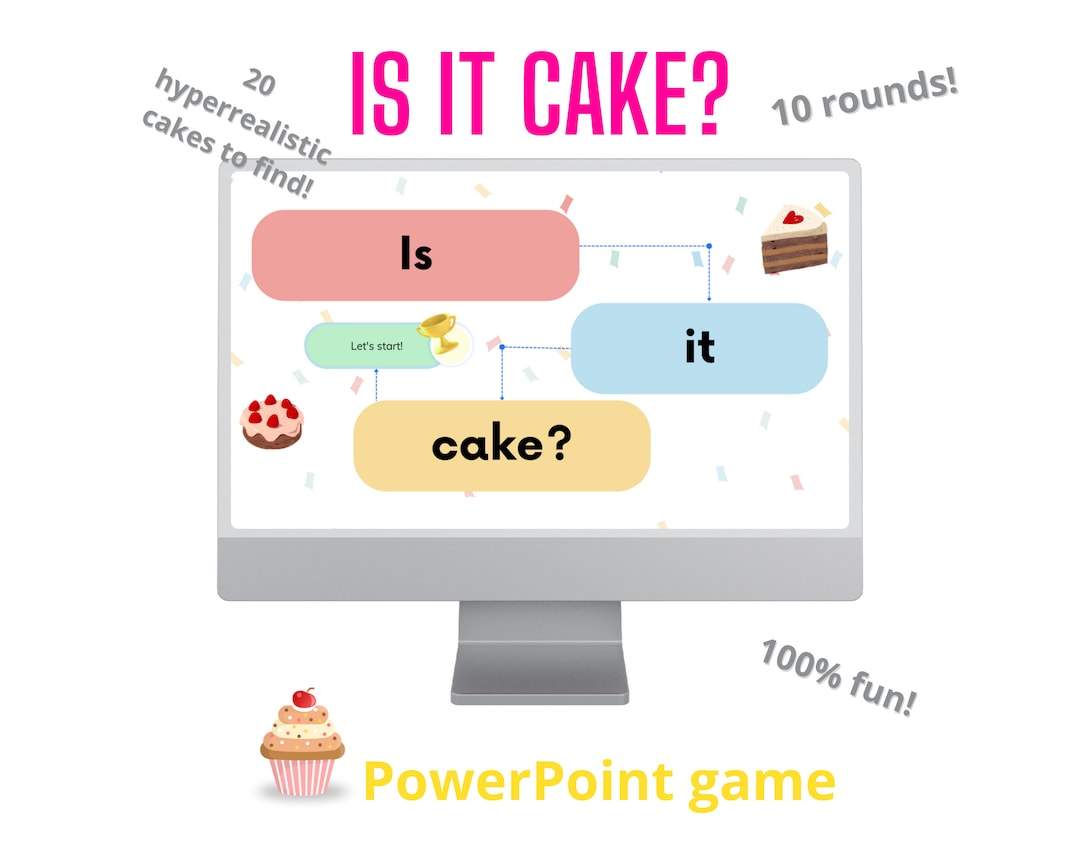 Is This Cake? Powerpoint Game - 10 Rounds - Powerpoint Party Game ...