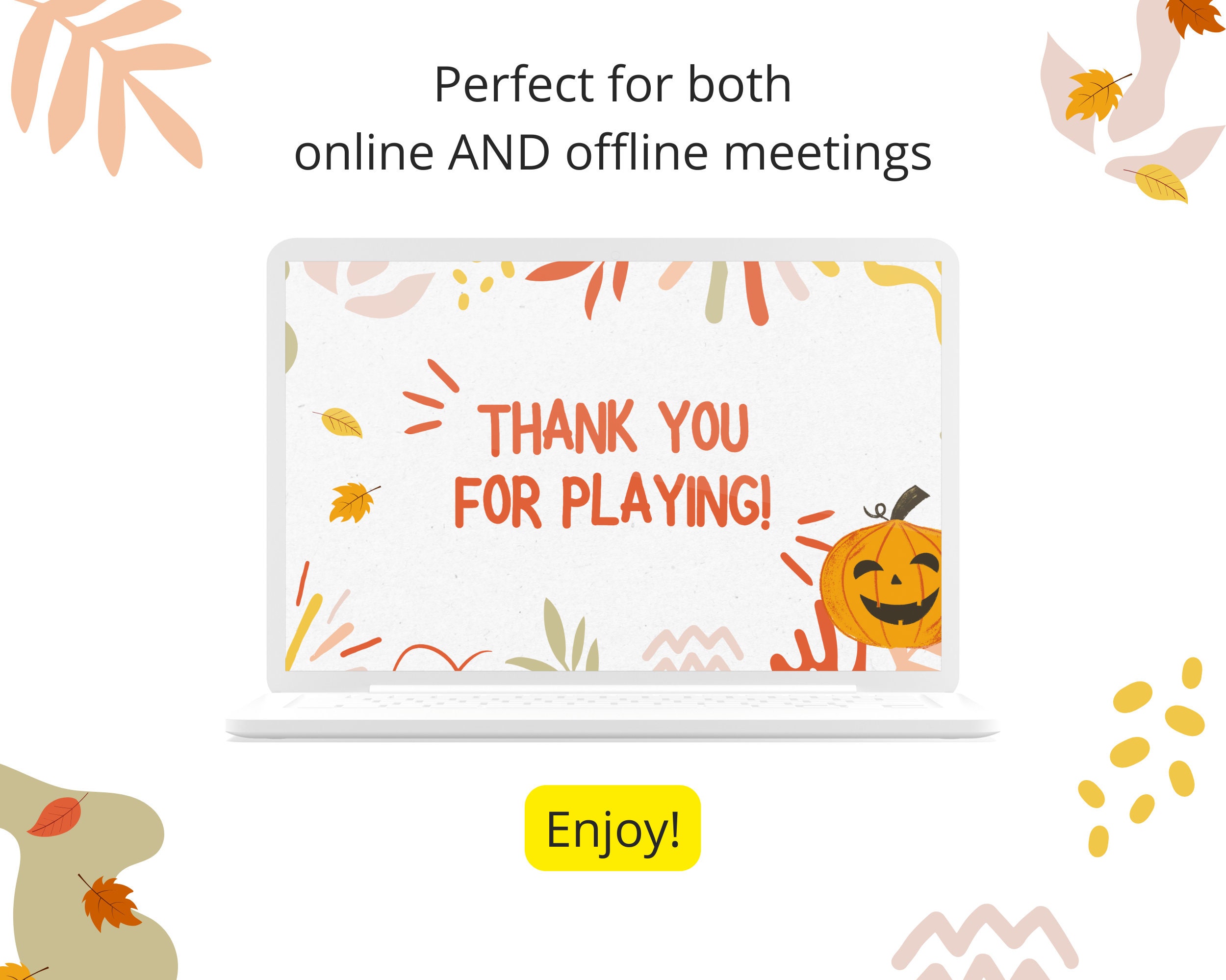 Autumn-themed Icebreaker Game Powerpoint Halloween Game This or That ...