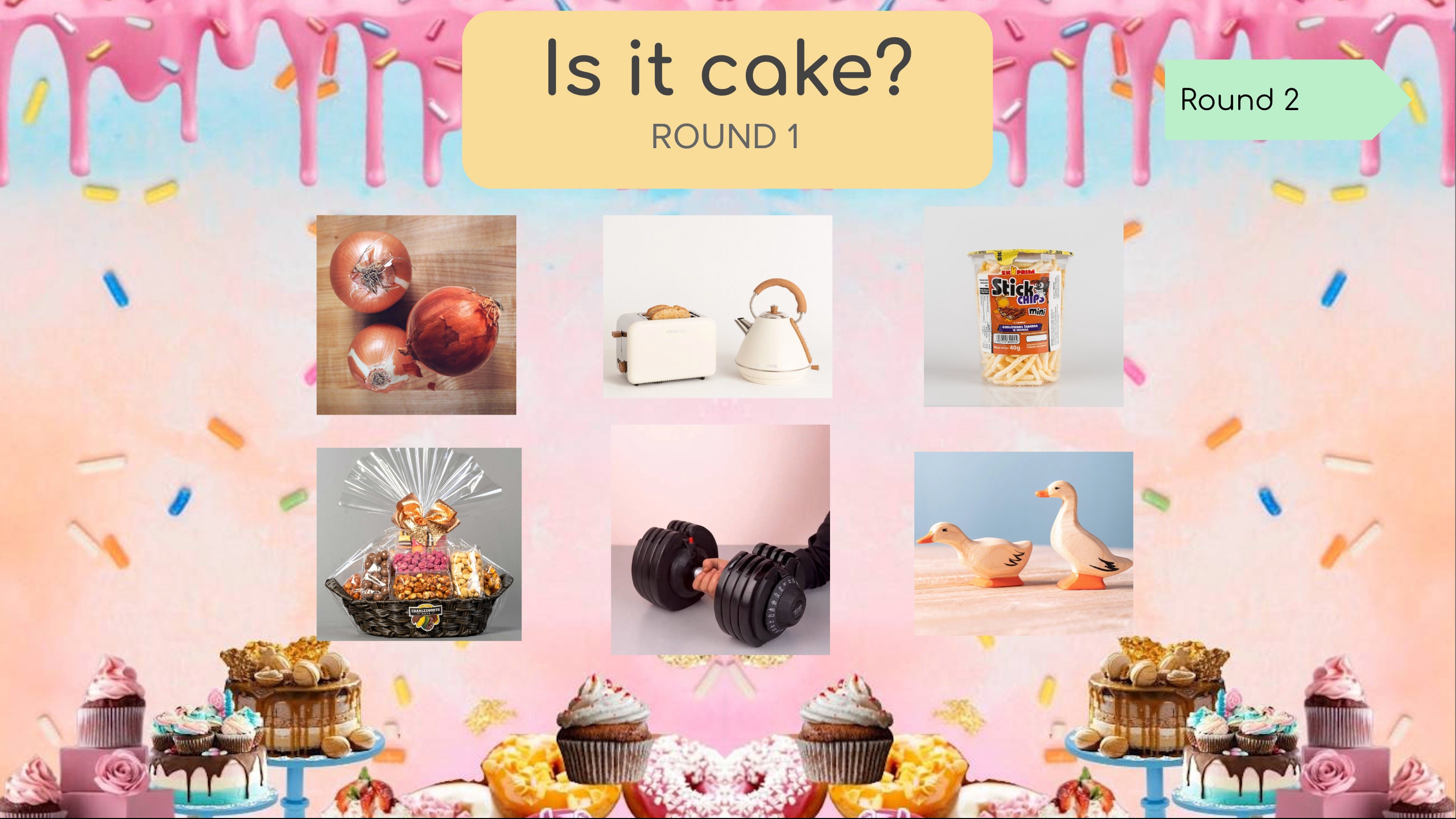 Is This Cake? Powerpoint Game - 10 Rounds - Powerpoint Party Game ...