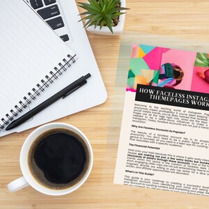 Faceless Digital Marketing Guide - 40 Pages - Etsy