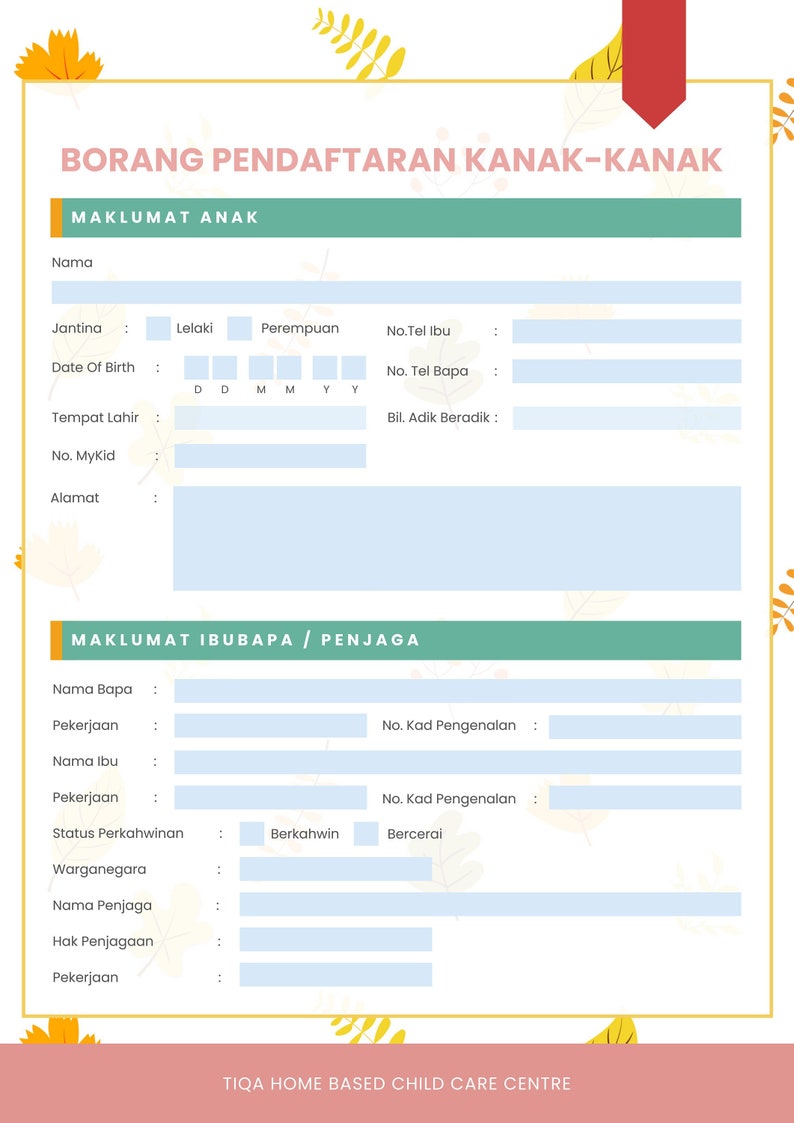 FORM BOOK TEMPLATE - Etsy