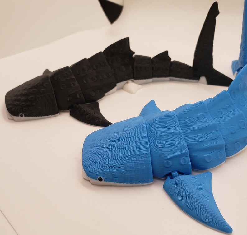 Whale Shark, Whale Shark Toy, Whale Shark 3D Printed, Sea Animals ...