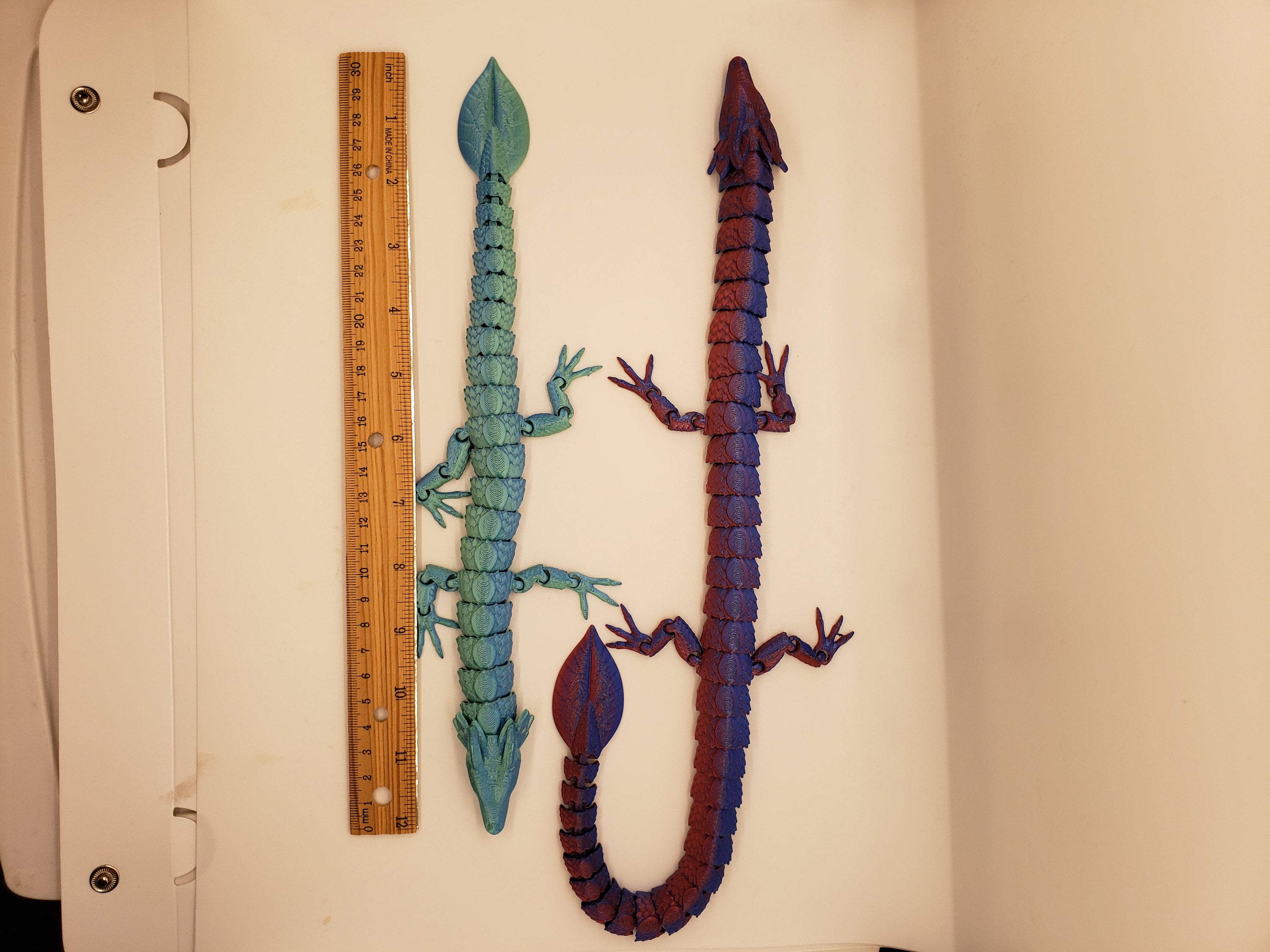 Leaf Dragon, Fidget Toy, Dragon, 3d-dragon Print, Articulated - Etsy