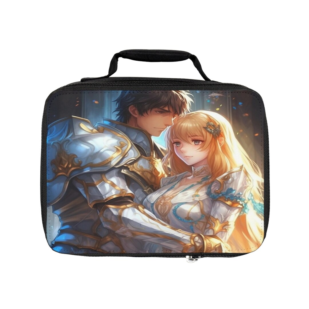 Paladin and Cleric Anime Lunch Bag, Amine School Lunch Bag, - Etsy